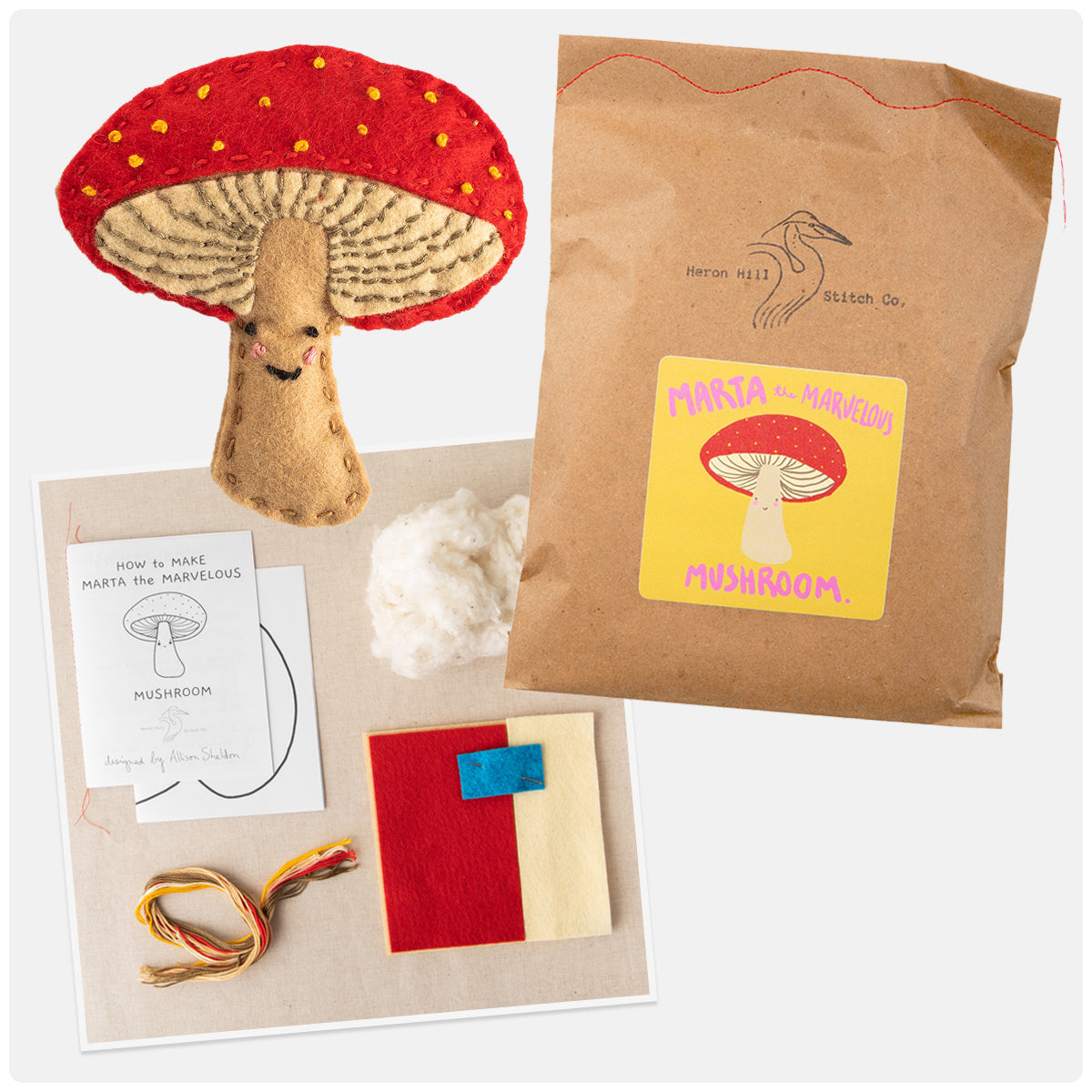 Marta the Marvelous Mushroom Craft Kit