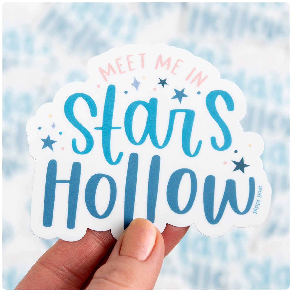 Meet Me in Stars Hollow Sticker